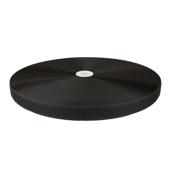 1 Inch Hook and Loop Black
